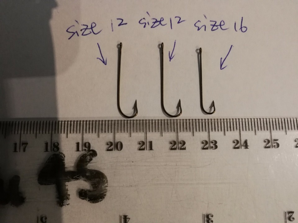 100 x Bulk whosale Long shank gar fish hooks size 14free shipping $11. ...