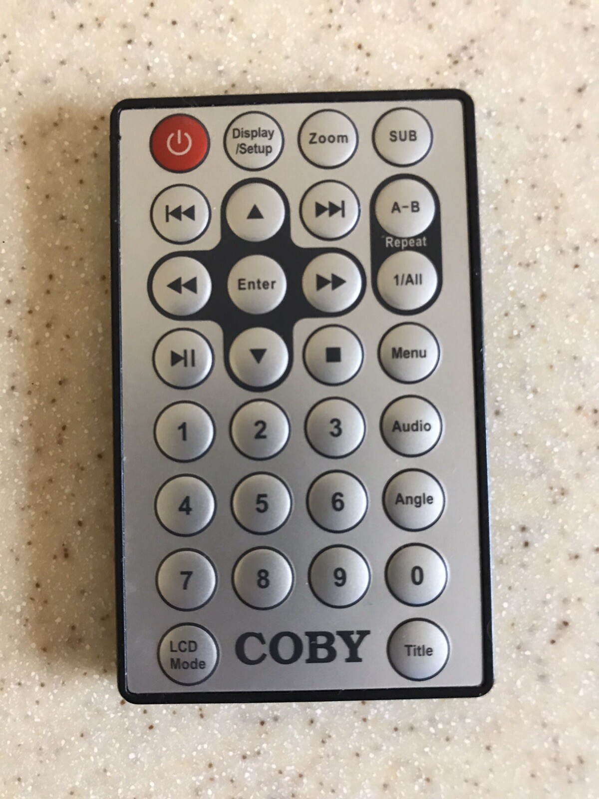 COBY DVD Player Remote Control TF-DVD7009 | eBay