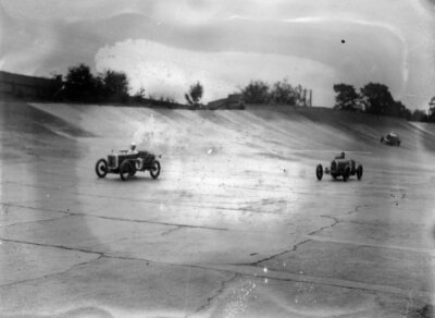 Sammy C H Davis Earl of March, Austin Seven 1930 Motor Racing Old Photo ...