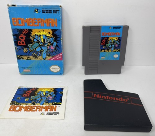 Bomberman for NES Nintendo Complete In Box CIB Good Shape | eBay