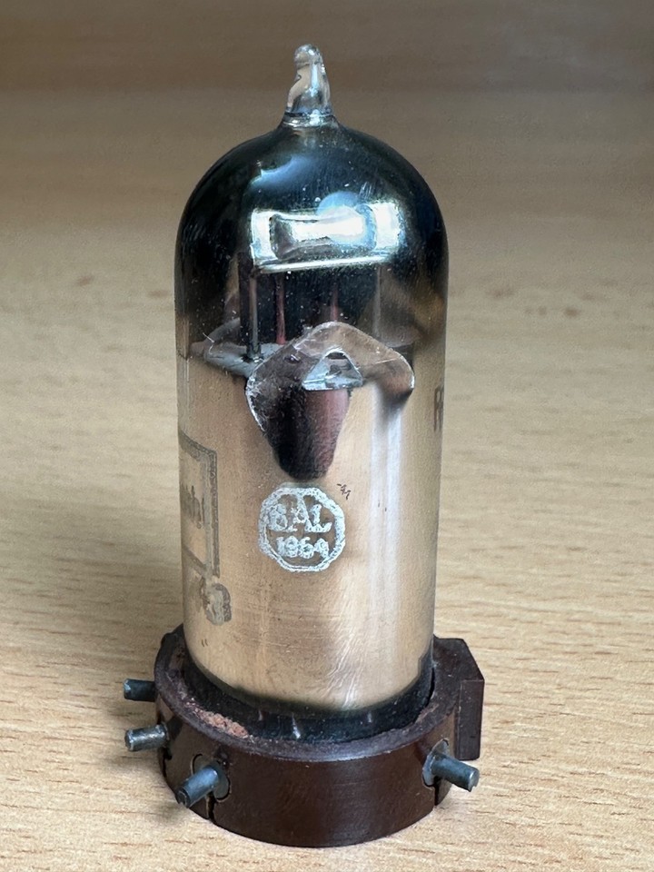 1x Telefunken RL12T2 Wehrmacht WWII German Military Vacuum Tube ...