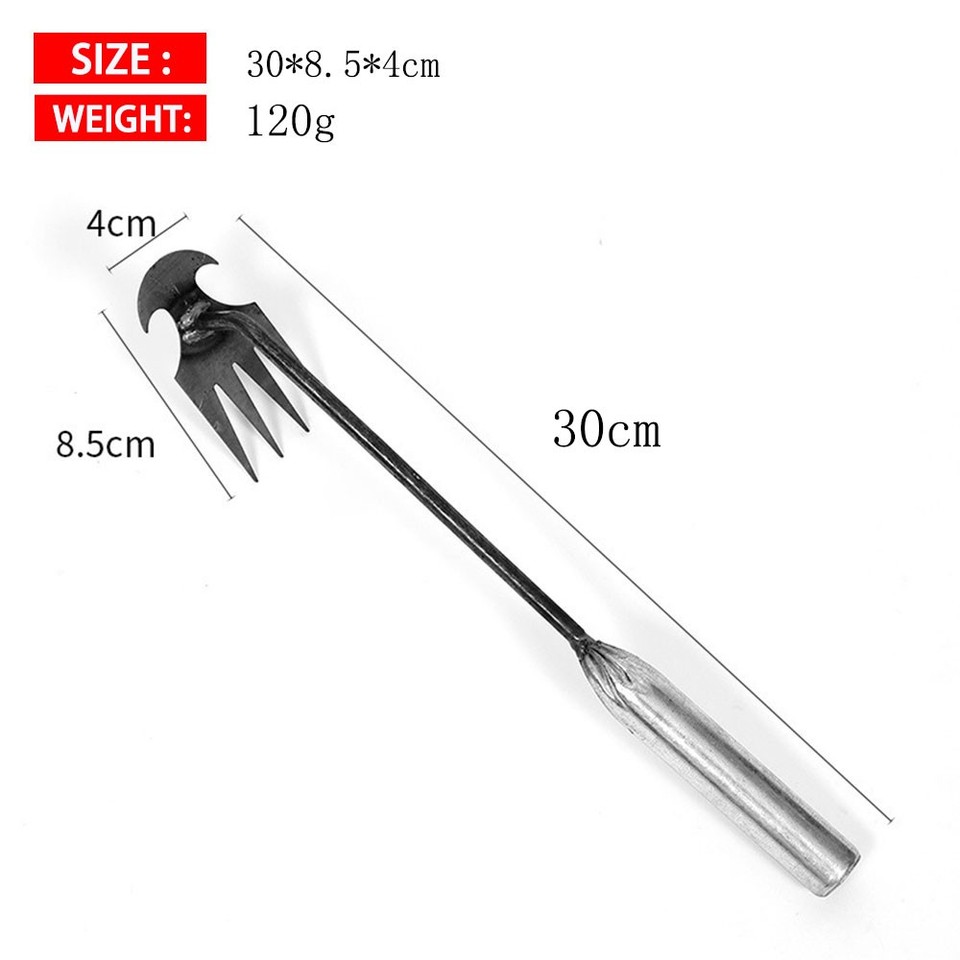 30/50CM Garden Hand Weeder Rake Weeding Weed Remover Puller Manual Tool ...