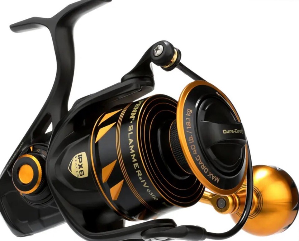 NEW Penn Slammer IV Spinning Fishing Reel 6500 | eBay