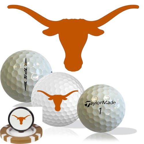 NCAA Texas Longhorns • Golf Balls 12 pack • TaylorMade TP5 | eBay
