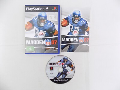Mint Disc Playstation 2 Ps2 Madden NFL 07 2007 - Inc Manual | eBay ...