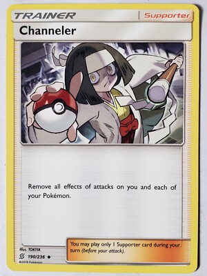 Channeler 190/236 VLP / NM - Unified Minds Pokemon Card $2 Combined ...