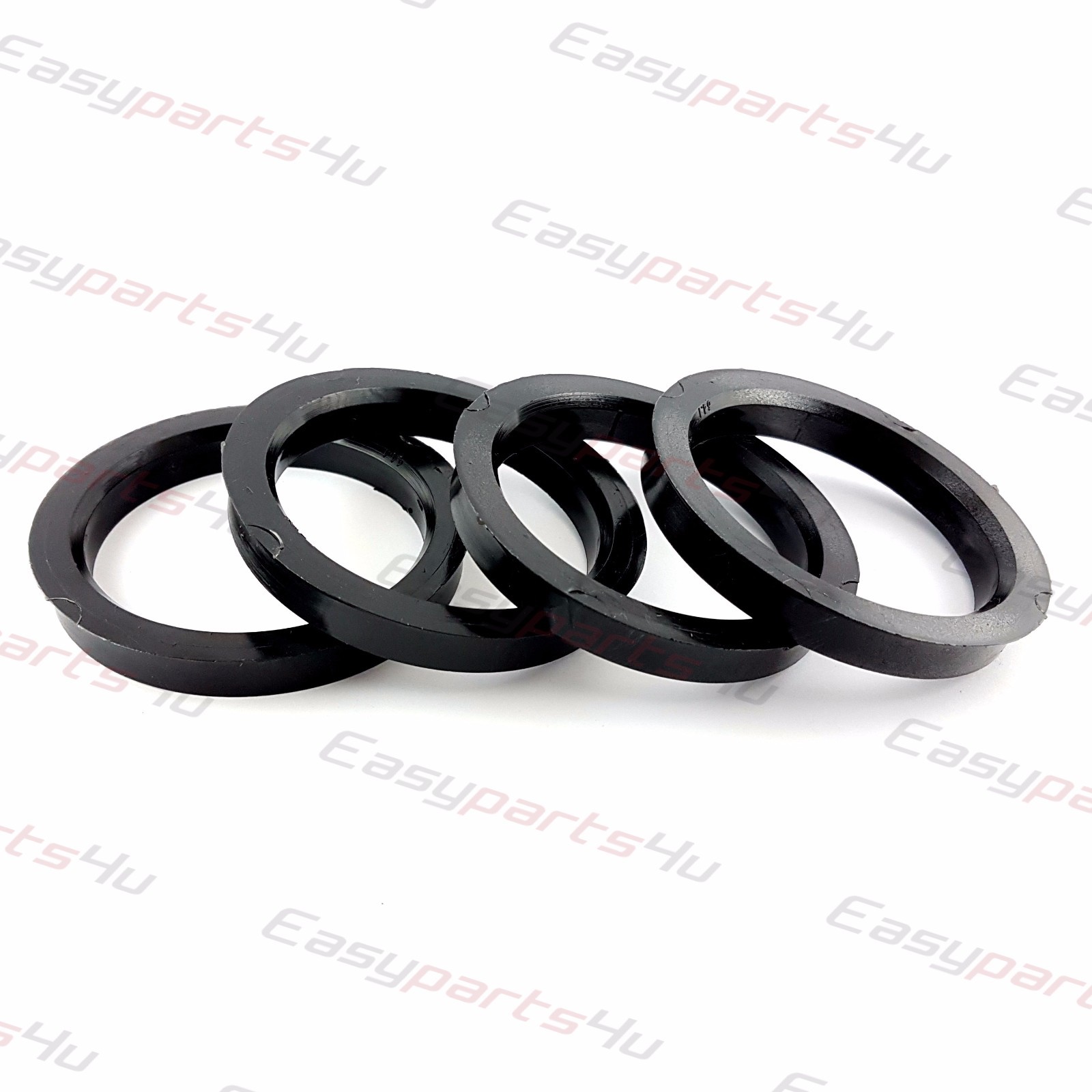 4x spigot rings 79,1 mm - 64,1 mm Conversion spigot rings for alloy ...