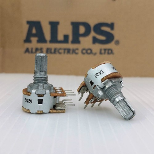 Amplifier Audio Volume Control ALPS 16 Potentiometer Dual 6-Pin A50K ...