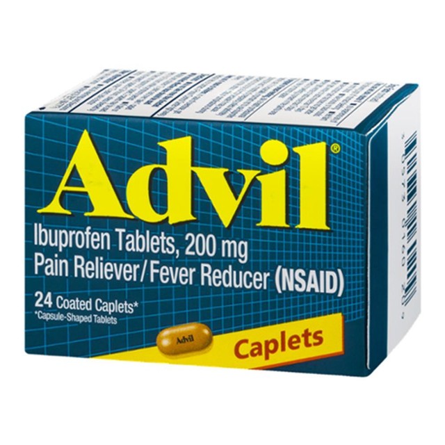 Advil 24x2 48 Coated Caplets Ibuprofen 200mg Pain Relief for sale ...