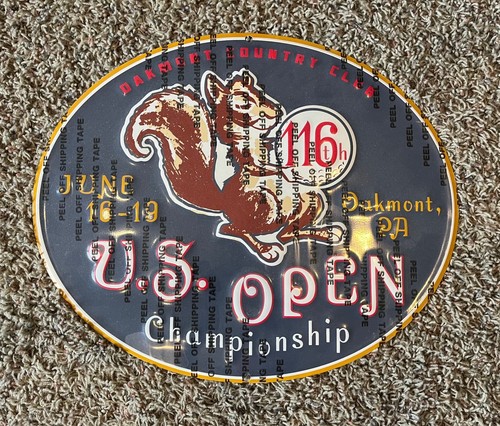 2016 US Open Golf Championship Oakmont Country Club USGA Tin Bar Pub ...