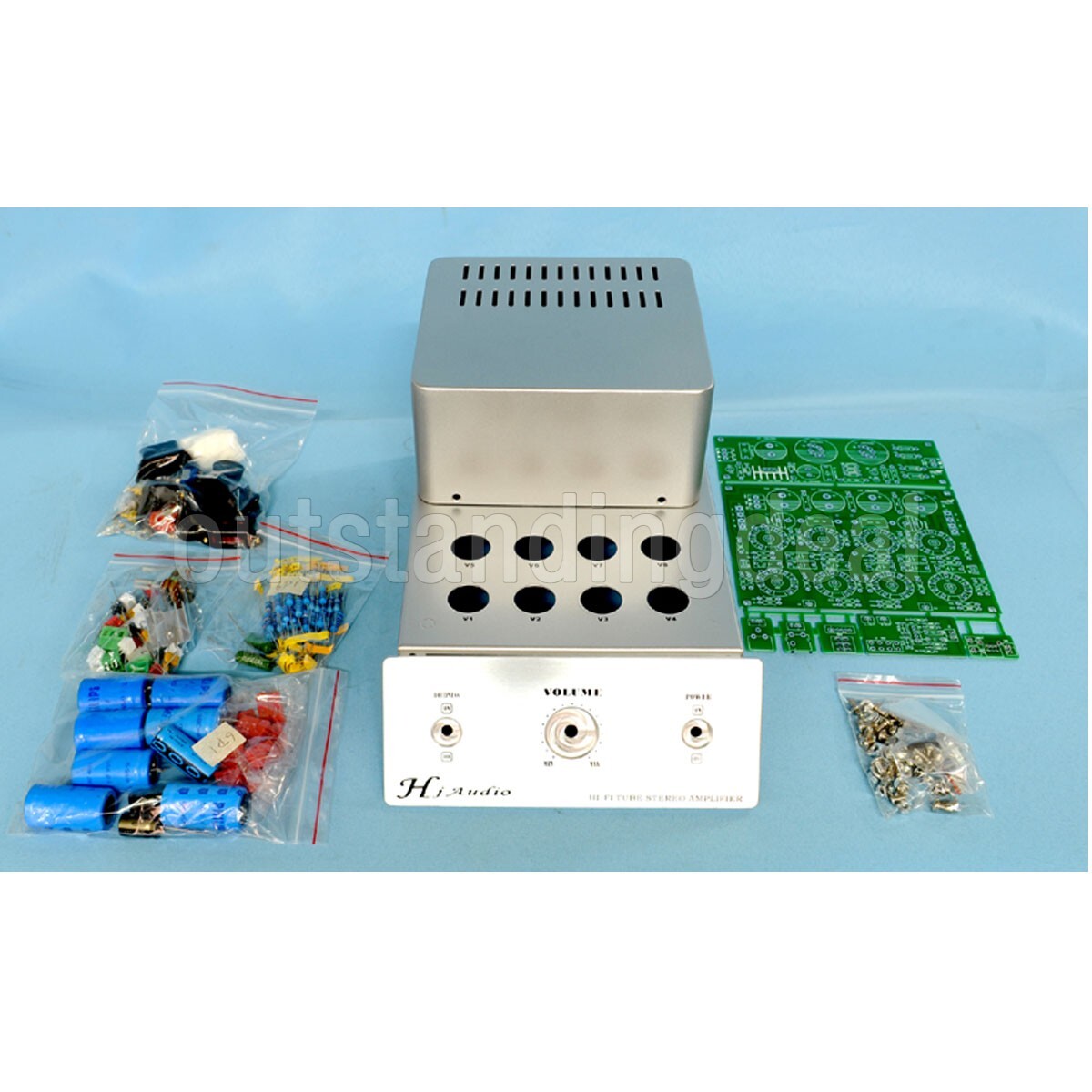 Hi Audio Hi-Fi Tube Stereo Amplifier Tube Amplifier DIY Kit ST-6P14 ...