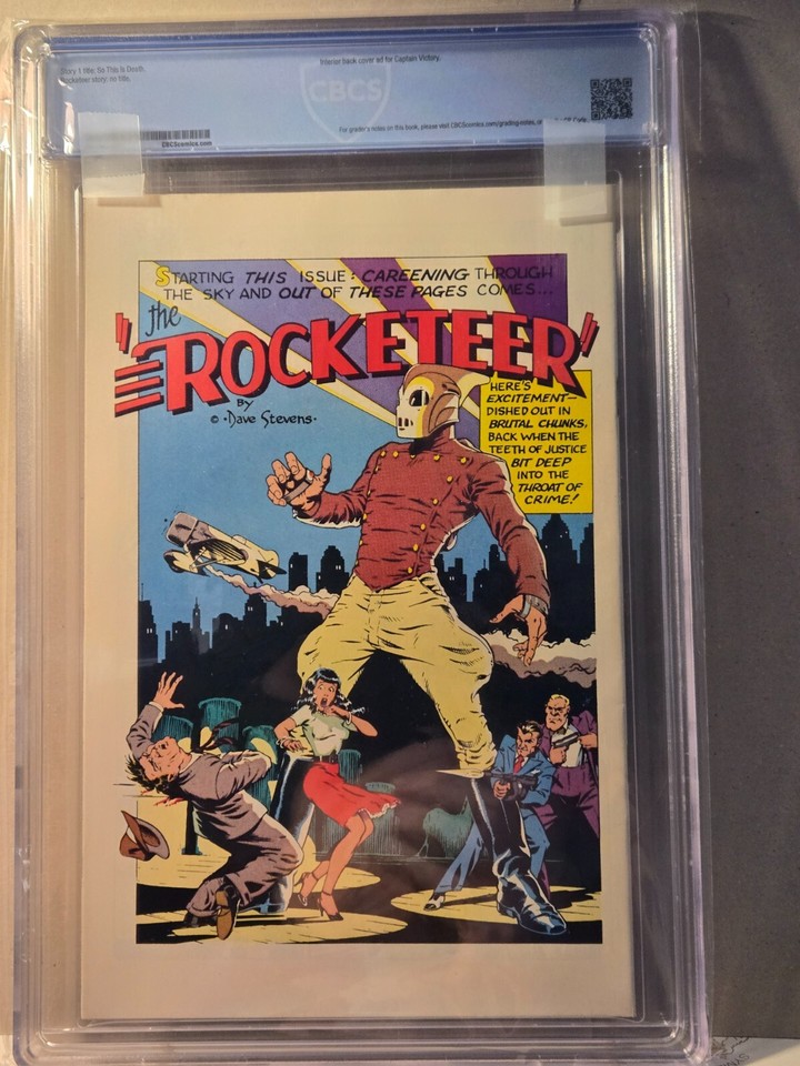 Starslayer #2 1982 ☆ Dave Stevens ☆ CBCS 9.2 ☆ The Rocketeer: Chapter 1 ...