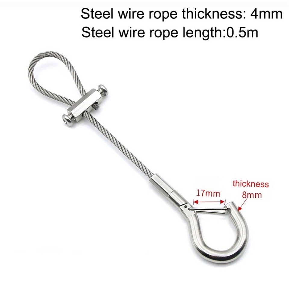 Adjustable Wire Rope Stainless Steel Hanging Rope New Suspension ...
