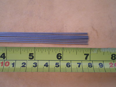 50 PCS. STAINLESS STEEL STRAIGHT LURE SHAFT WIRE FORM 0.032 X 7 INCHES ...