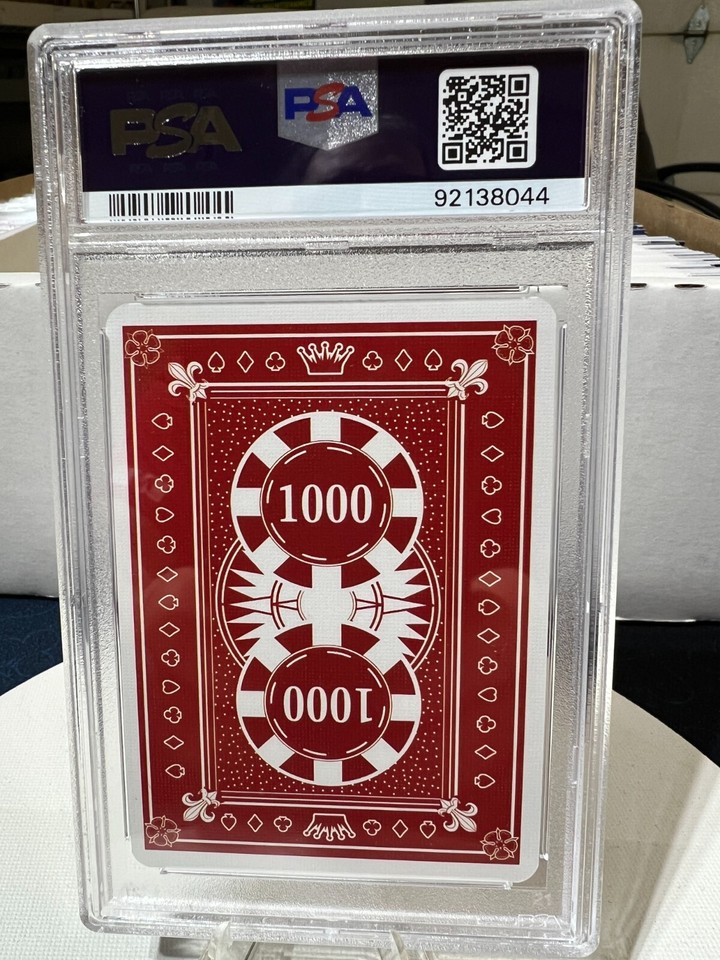 2007 Hero Deck Poker Stu Ungar Rookie Card RC PSA 10 Gem Mint POP 9 WSOP/Chip | eBay