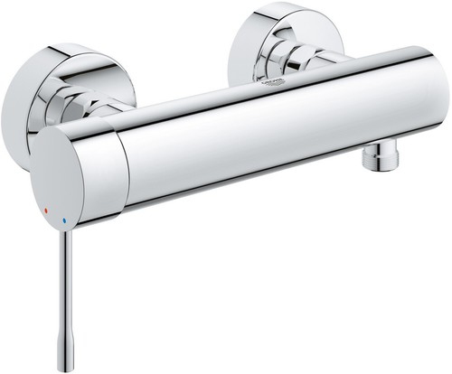 Grohe Essence Brausebatterie, chrom, Aufputz Brause - Duscharmatur ...