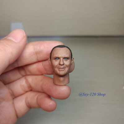 1/12 Male Anthony Hopkins Hannibal Head Sculpt Carved Fit 6"Action ...