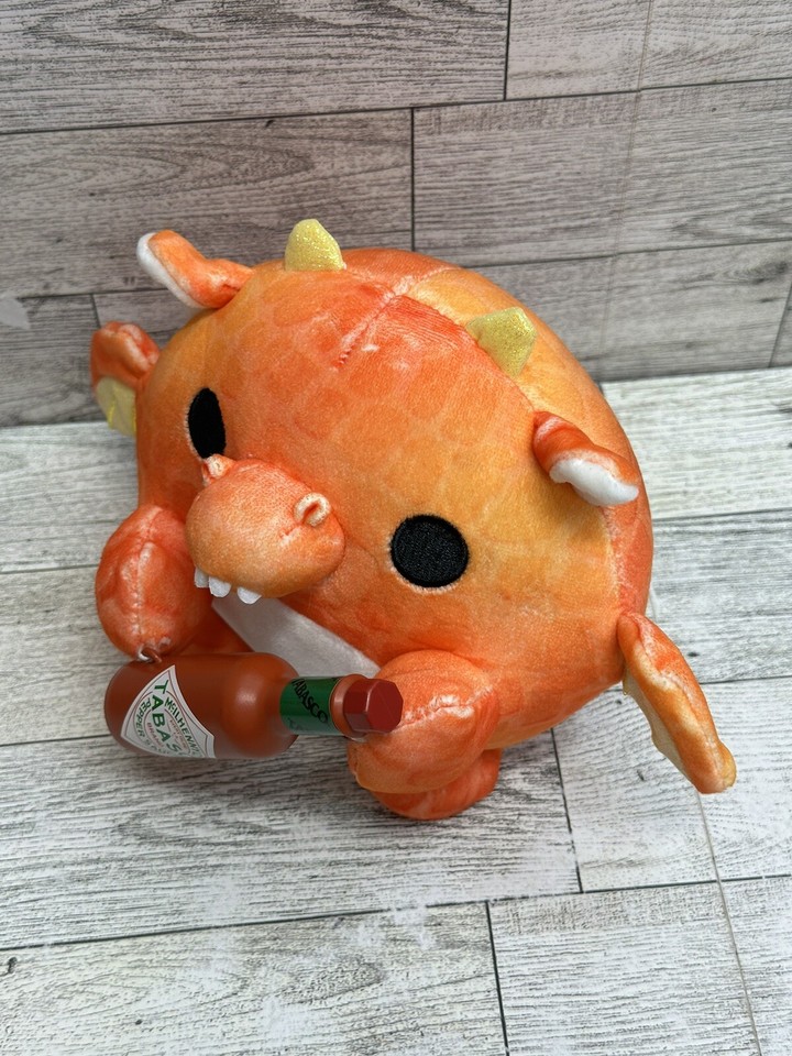 Zuru Snackles Felix Tabasco Dragon 5" Mini Brands Stuffed Plush Plastic ...