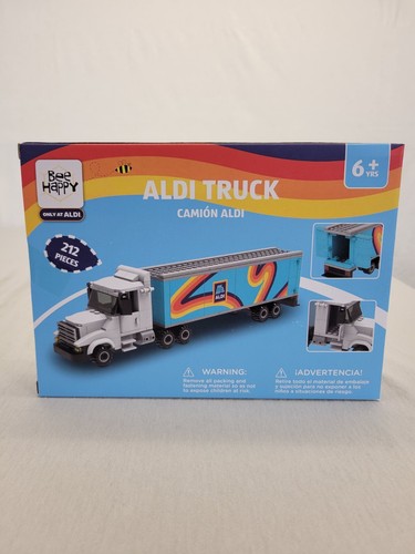 ALDI Truck Lego type set Aldi Finds Exclusive Bee Happy 212 Pieces New ...