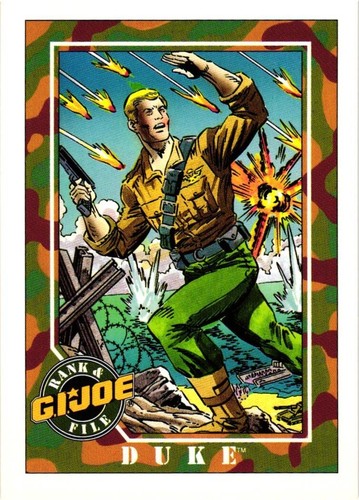 1991 Impel G. I. Joe Rank & File Duke | eBay