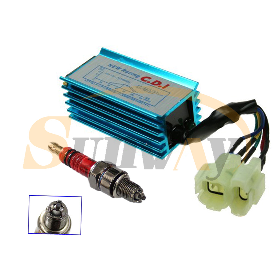 AC Performance CDI Spark Plug Chinese 70cc 90cc 125cc Scooter GY6 ...