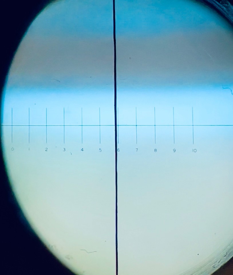 GAERTNER Slide Microscope American Optical 10X Filar Micrometer & 80mm ...