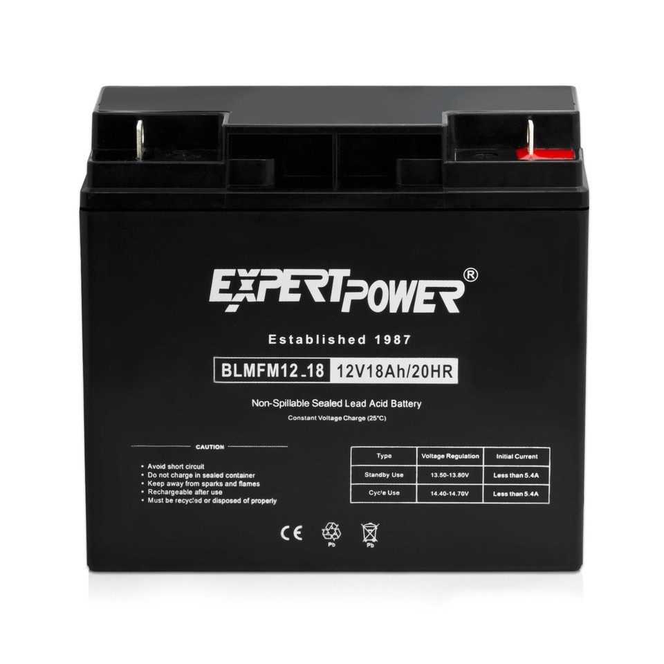 BATTERY REPLACEMENT FM12180 EACH 12V 18AH | eBay
