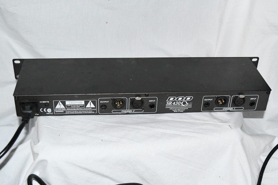 DOD SR430QX Dual 15-band Professional Equalizer w6c 691991100925| eBay
