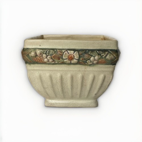 Weller Pottery Roma Planter Vase Floral Design Art Deco 1910s - 1920s ...