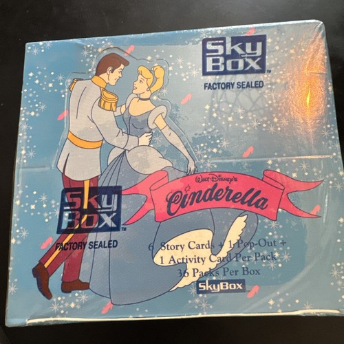 Cinderella Trading Cards - Factory Sealed Box - Disney / SkyBox | eBay