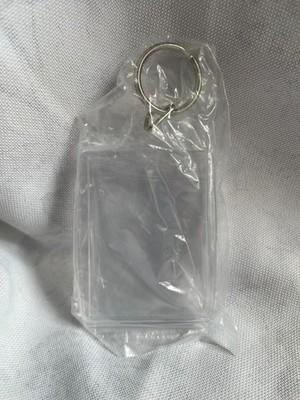 PHOTO KEYCHAINS CLEAR INSERT - 45 X 35 mm - Lot of 100 Pcs - NEW | eBay