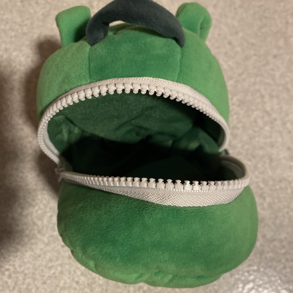 Makeship Liam Backpack Cheesy HFJ Plush Green Toy 7" Limited Edition | eBay