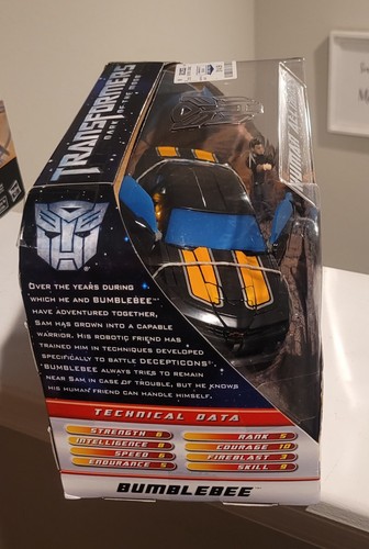 Transformers Movie Human Alliance Black Bumblebee Sam Witwicky Mech ...