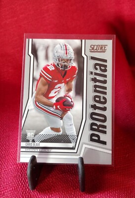 2022 NFL Score Chris Olave PROtential RC #P-CO Ohio State New Orleans ...