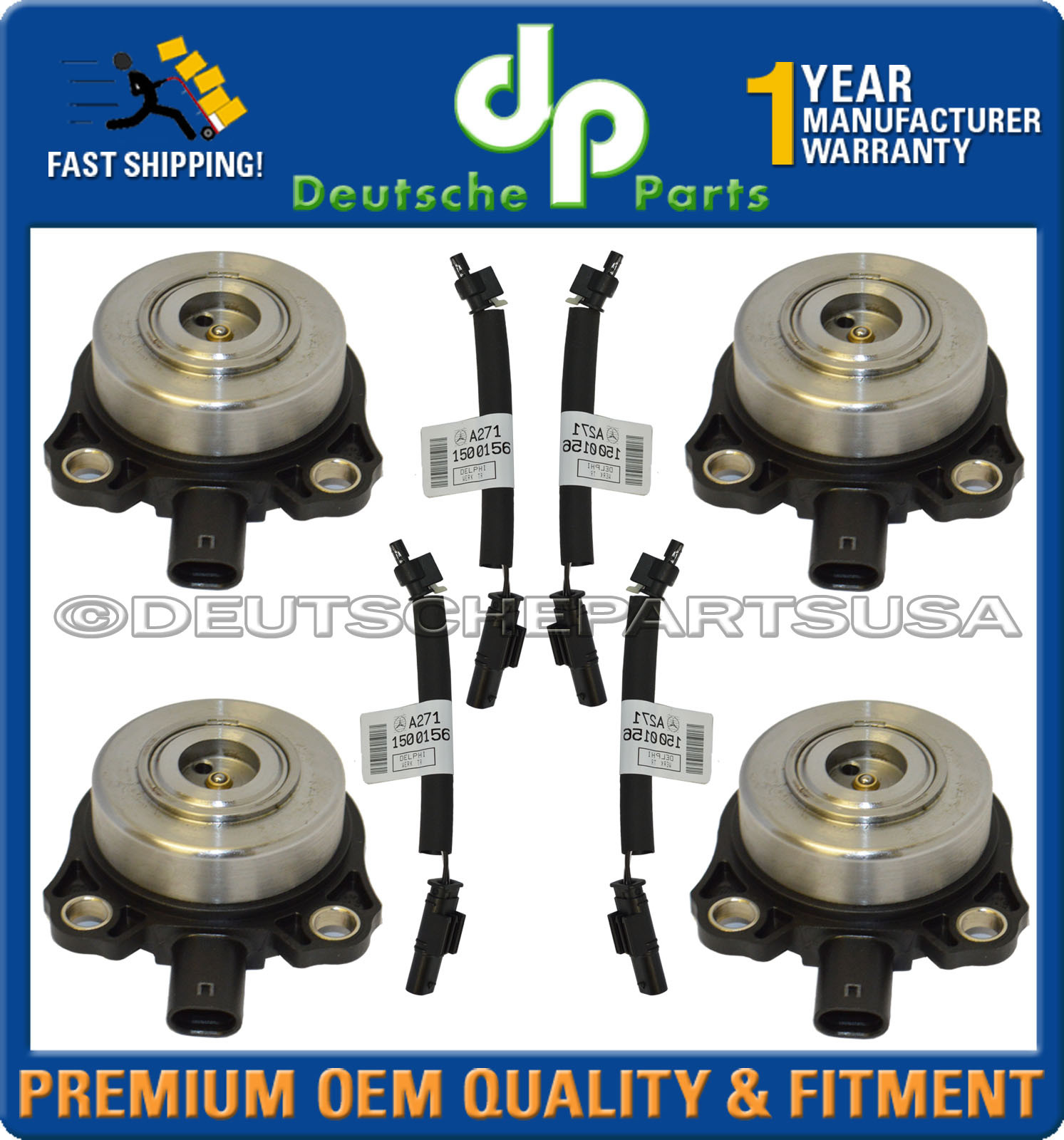 Mercedes W203 C230 Camshaft Adjuster Magnets w/ wiring Harness ...