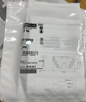 Phoenix Contact PTCB E1 24DC/1-8A NO equipment circuit breaker 2908262 ...