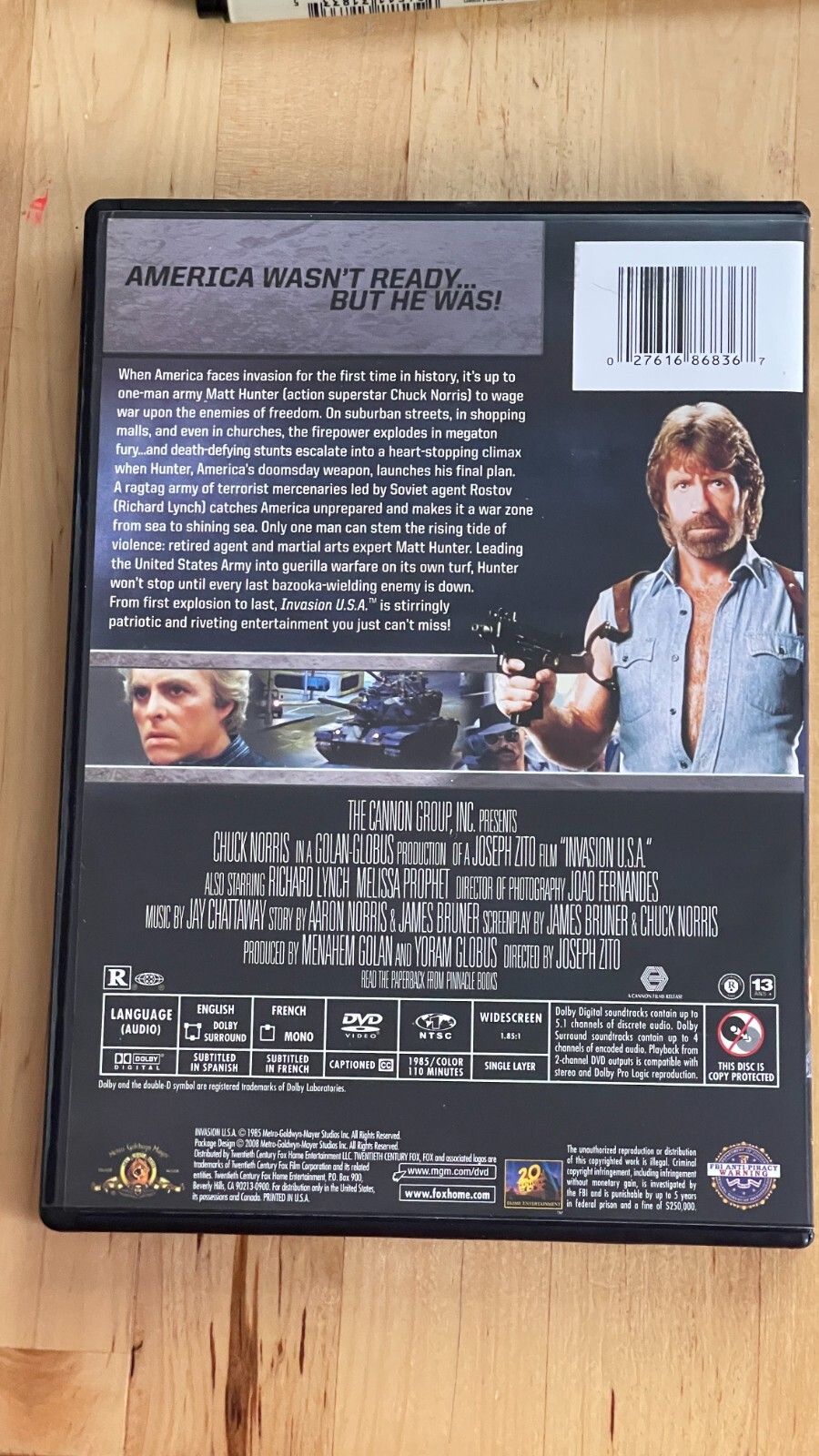 Invasion USA - DVD CHUCK NORRIS FREE SHIPPING 27616868367 | eBay.de