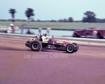 1969 Johnny Rutherford USAC Dirt Champ car at DuQuoin - 4x6 print ...