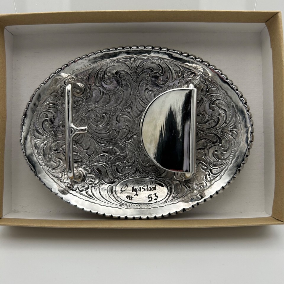 2012 San Antonio Stock Show and Rodeo Hyo Silver Belt Buckle - Limited ...