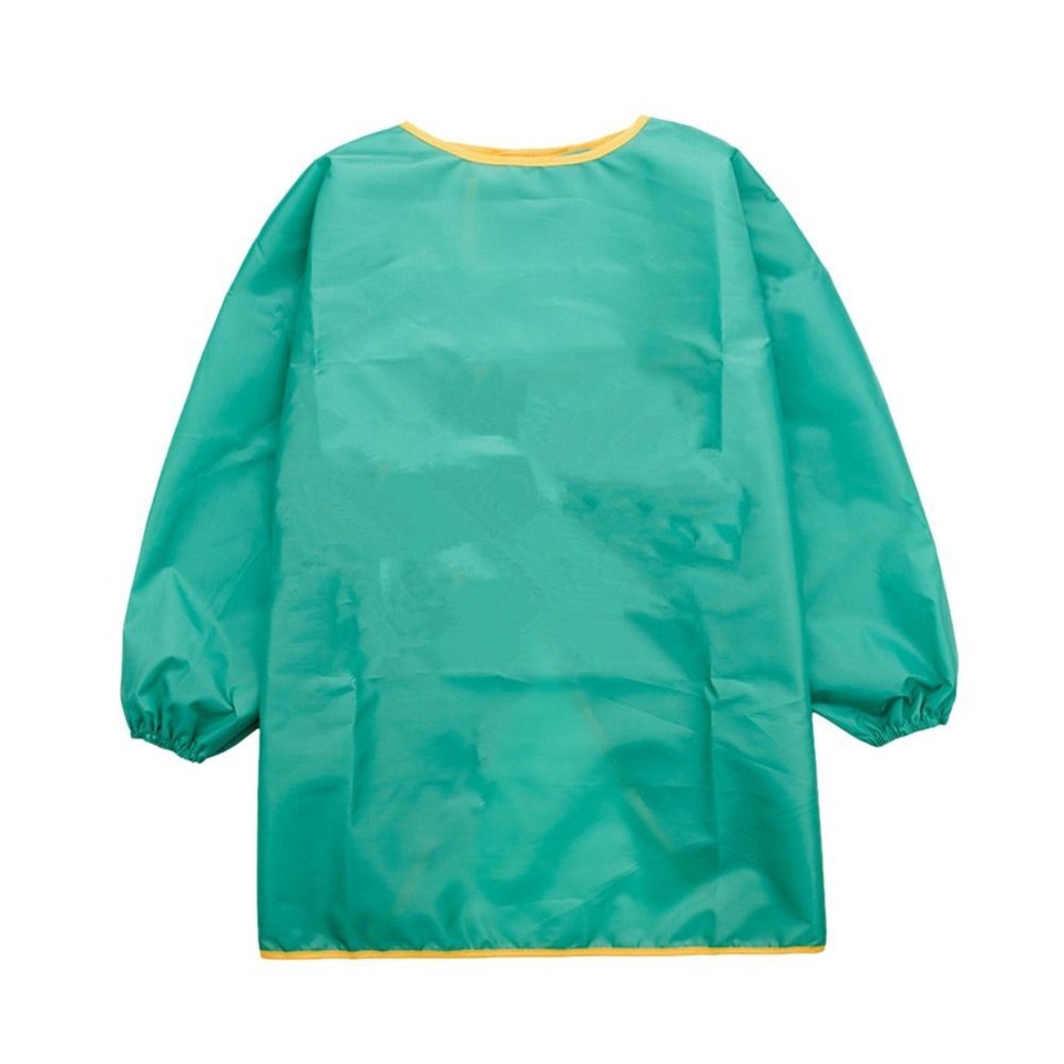 Drawing Painting Long Sleeve Apron PVC Feeding Apron Kitchen | eBay