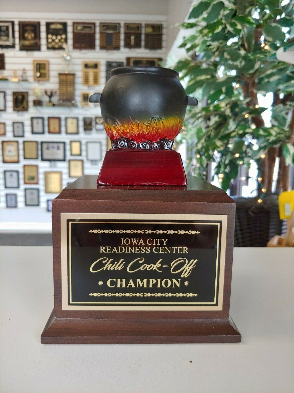 CHILI COOK-OFF PERPETUAL AWARD TROPHY COOK OFF CONTEST # | eBay