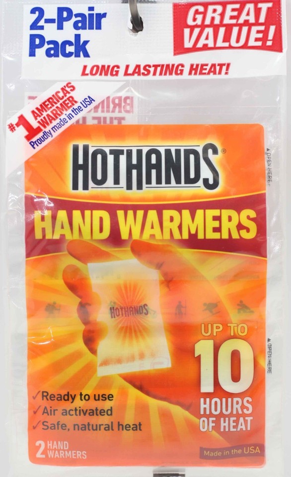 5 packs 2-Pair Long Lasting Heat Hot Hands Hand Warmers Up To 10 Hours ...