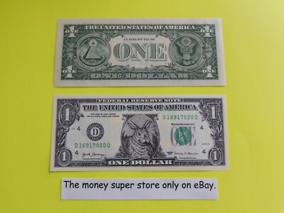 BUNNY BUCKS EASTER BUNNY U.S. $1 DOLLAR (PHOTO COPY) PLAY MONEY NOT ...