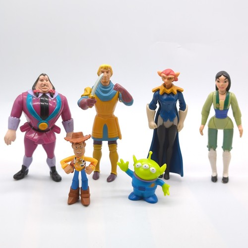 Disney Animated 90s Cartoon Toy Figure Lot Of 6 Mulan Toy Story ...