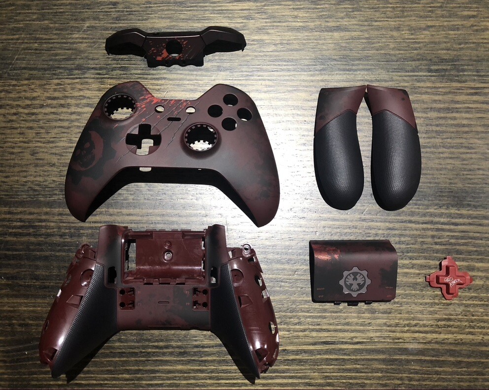 Xbox Gears of War 4 Elite Controller Parts Kit - RARE - Opened Never ...