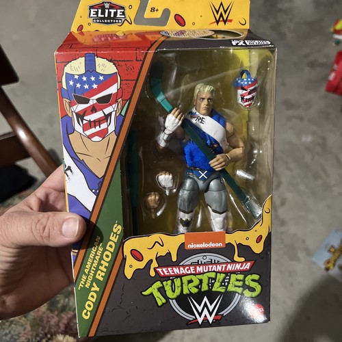 Cody Rhodes as Casey Jones WWE x TMNT Teenage Mutant Ninja Turtles ...