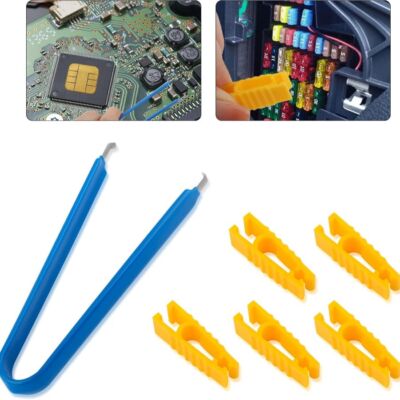 6PCS Fuse Puller Tool for Car, Universal Fuse Removal Tool for ...