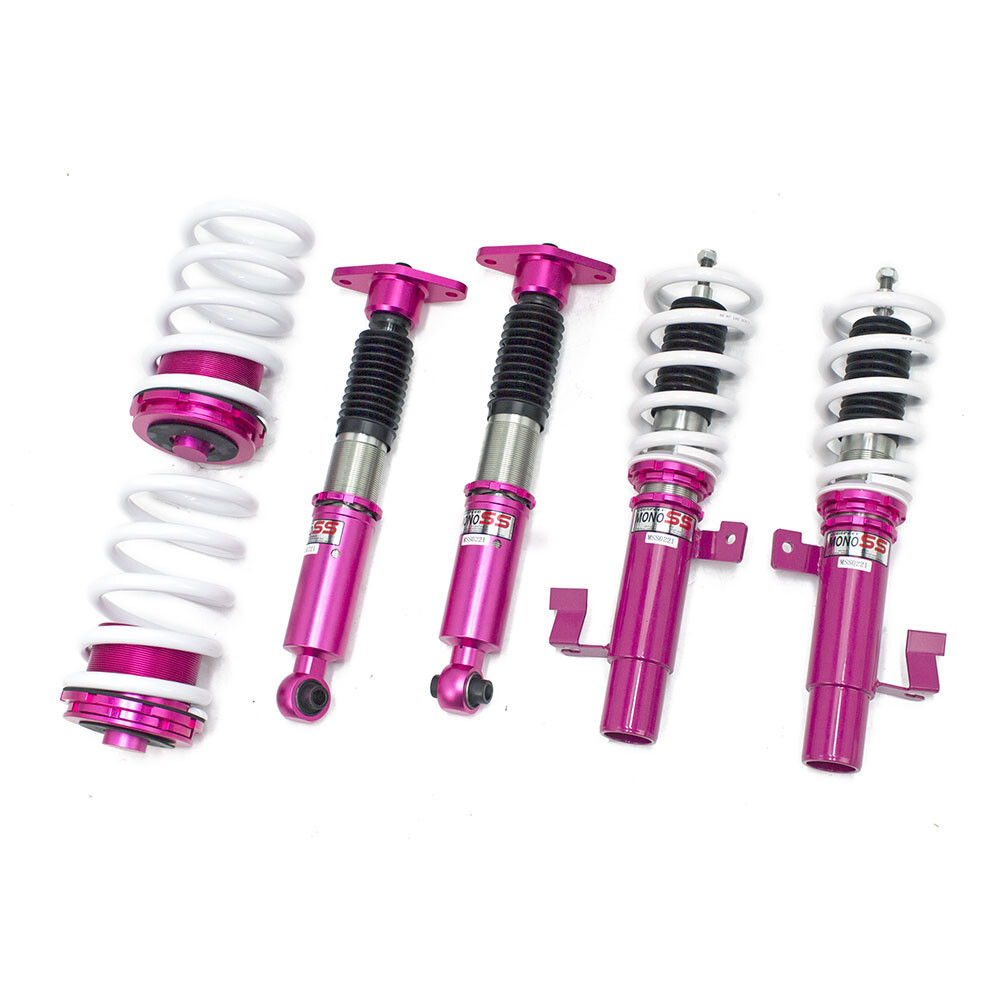 GODSPEED MONO-SS ADJ. COILOVER DAMPER LOWERING KIT FOR 11-19 VOLVO S60 ...