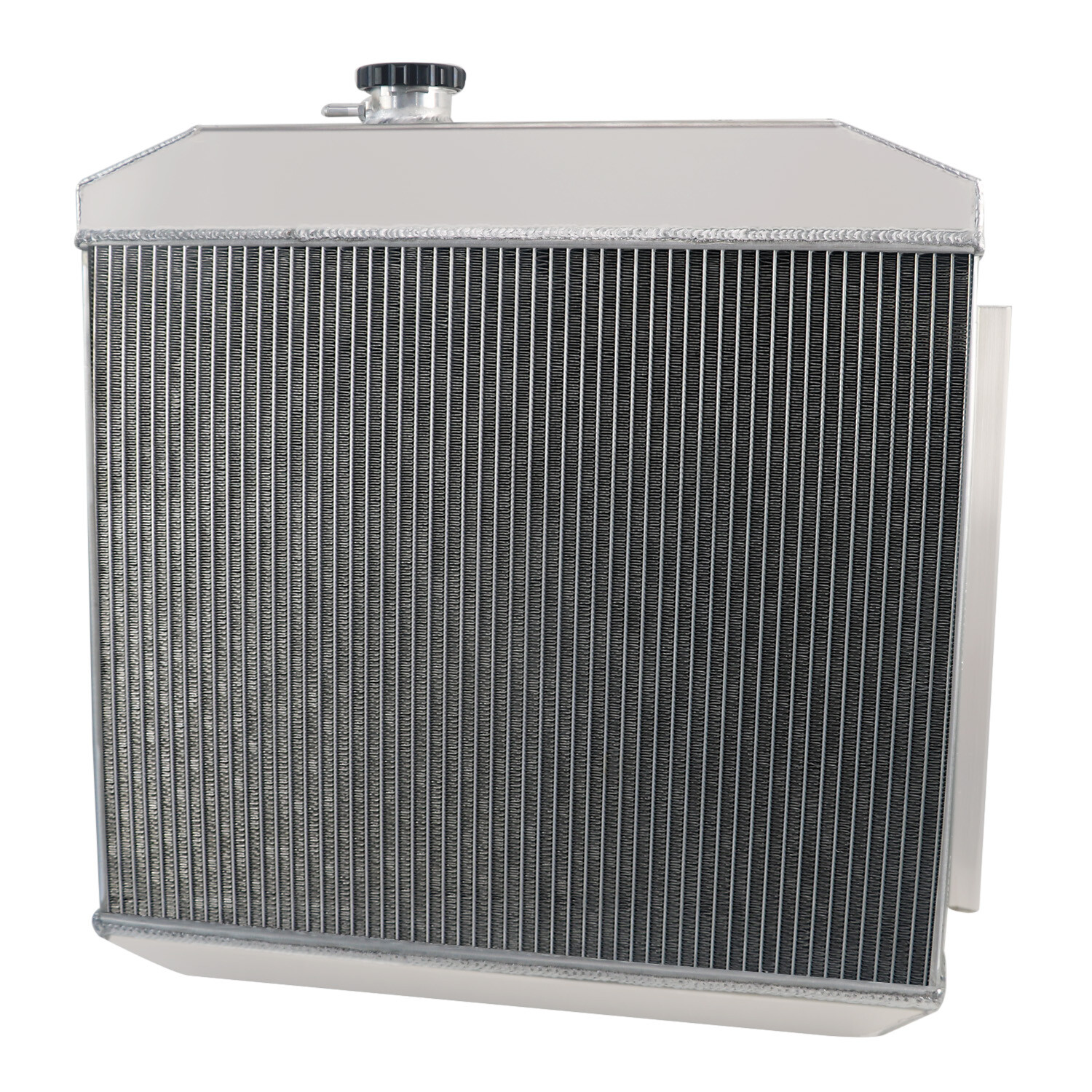 4 Row 62mm Aluminum Radiator Fit 1955-1957 1956 Chevy Bel Air 150 210 ...