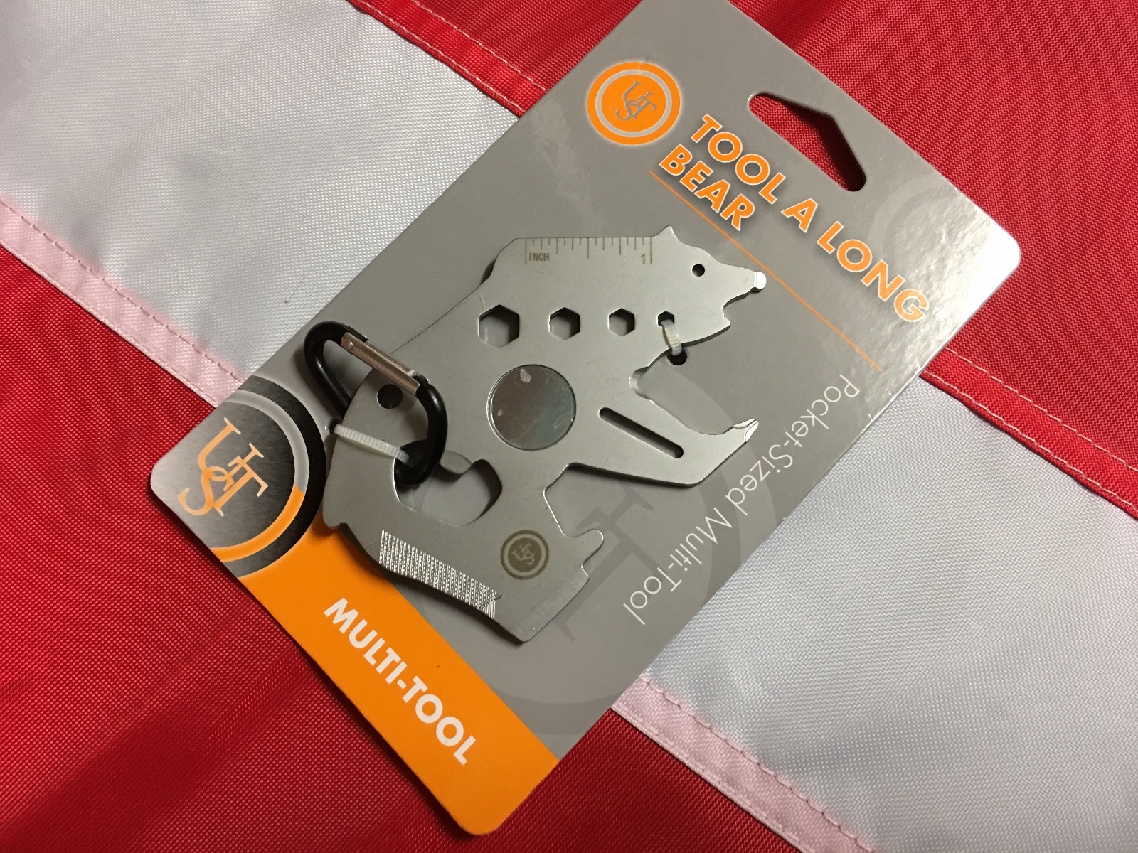 BEAR tool a long multi tool novelty fun gift safety survival pocket ...